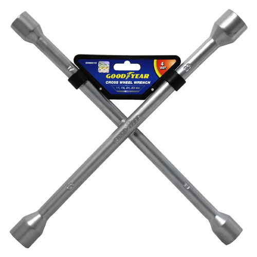GOODYEAR Cross Wheel Wrench 17,19,21,23mm 900110 – Candormax International